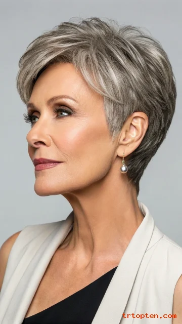 Short Hairstyles for Women Over 50 – Trtopten